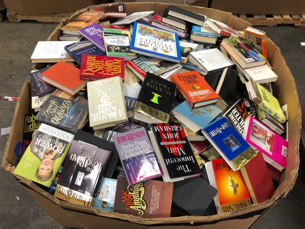 Quality Assorted Book Liquidation Pallets - wholesalepalletdepot